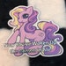 My Little Pony Stickers 3 Pack - Etsy