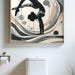 Gymnast Abstract Wall Art Modern Minimalist Acrobat Yoga Silhouette ...