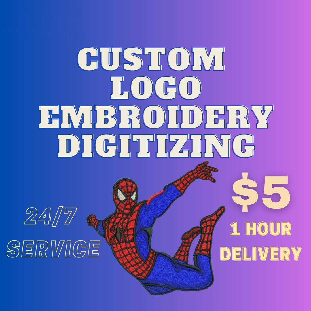 Custom Digitizing Embroidery | Logo, Image & Patch Digitize | Best ...
