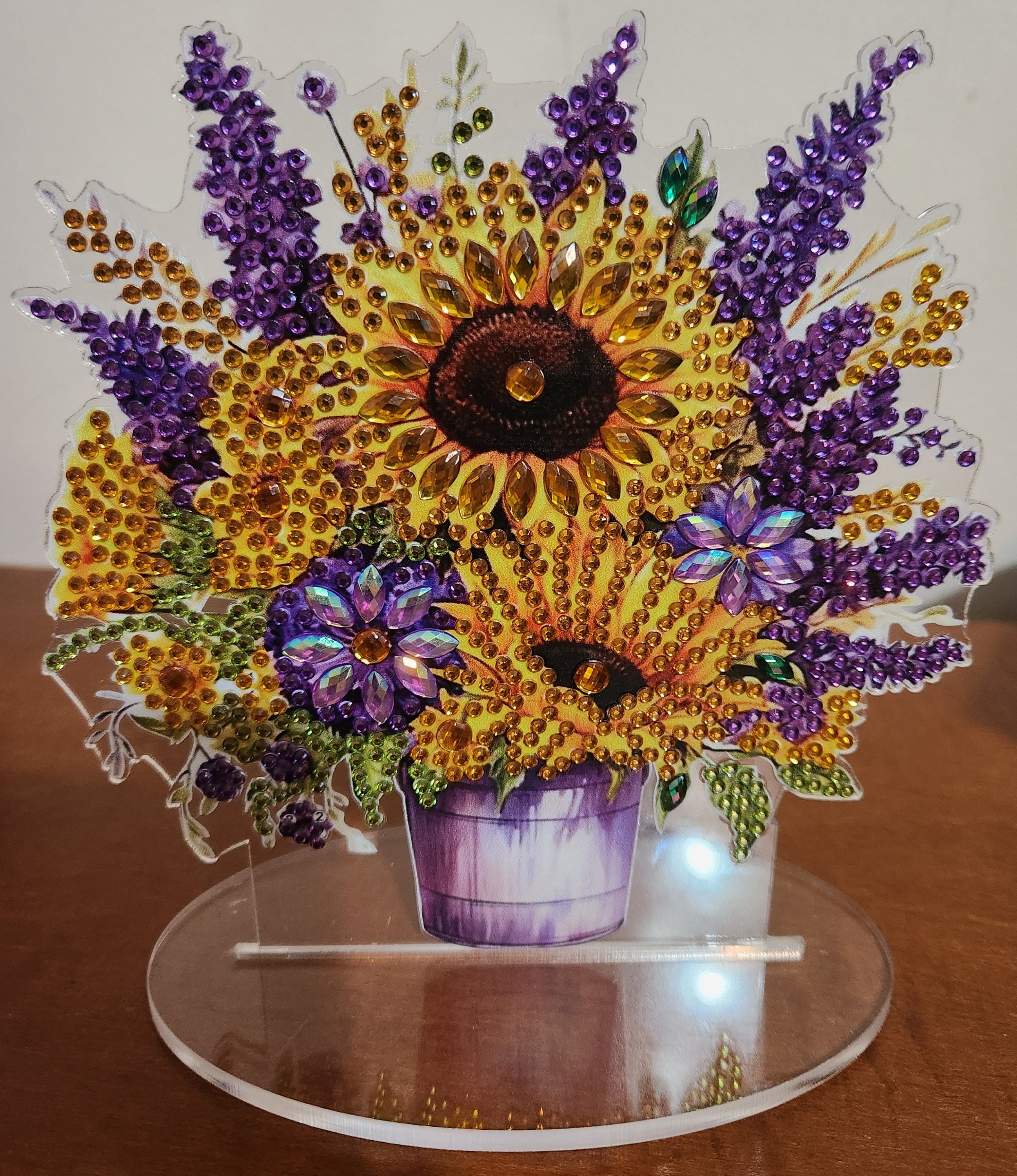 Standing Diamond Painting Desk Decor - Etsy