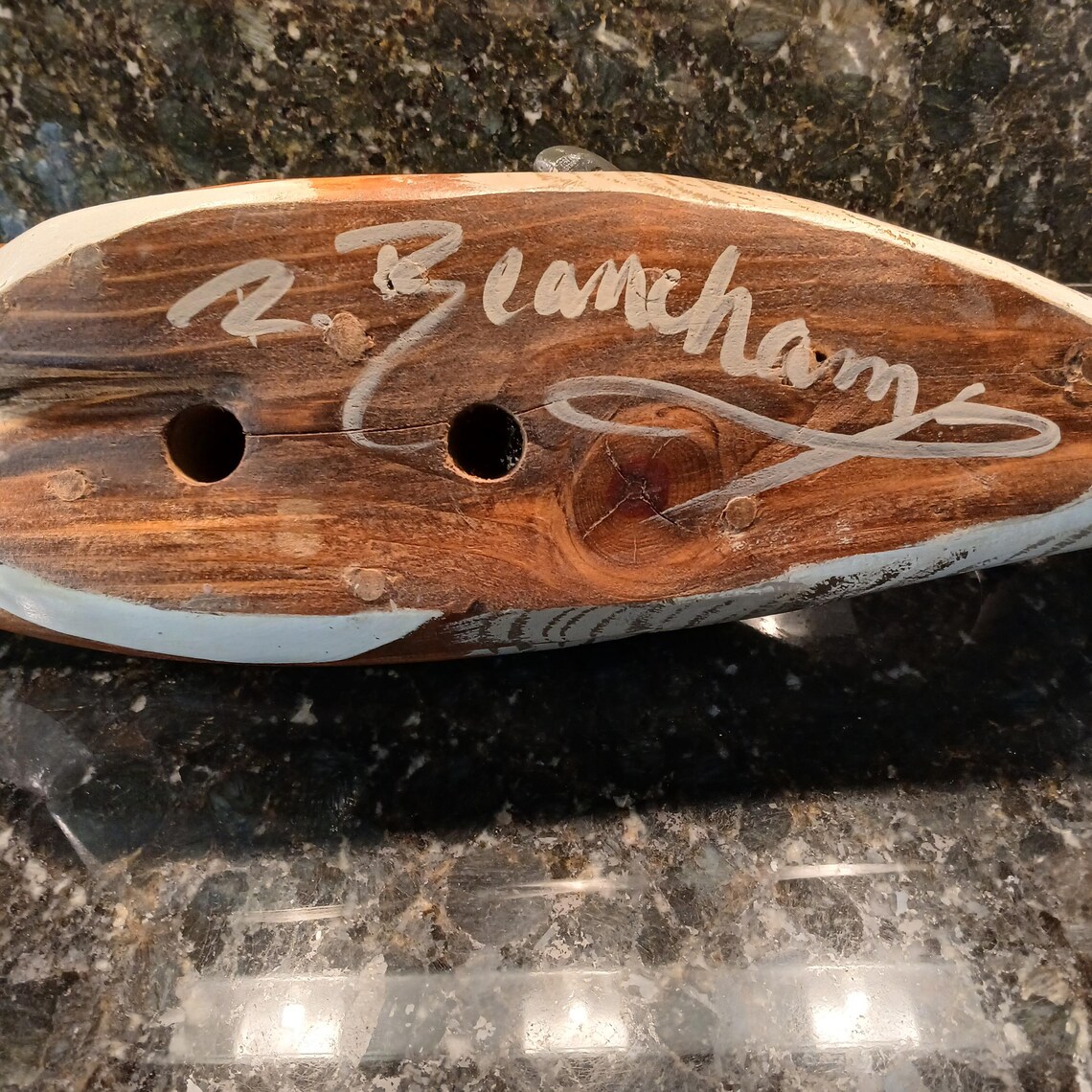 Hand Carved in Wood, Canadian Goose, Signed by Montana Carver, Large ...
