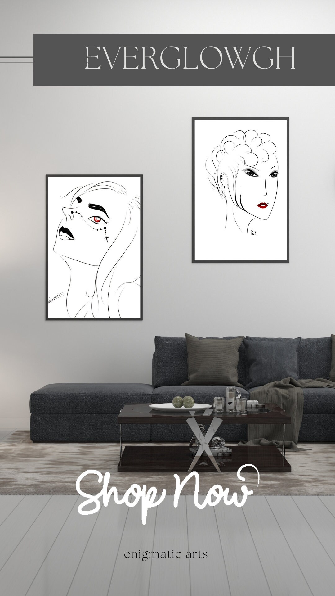 Digital Art, Downloadable Art, Printable Wall Art, Modern Digital Art ...