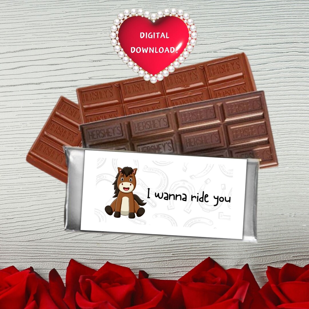 Chocolate Bar Label INSTANT DOWNLOAD Candy Bar Wrapper Hershey, Aldi ...