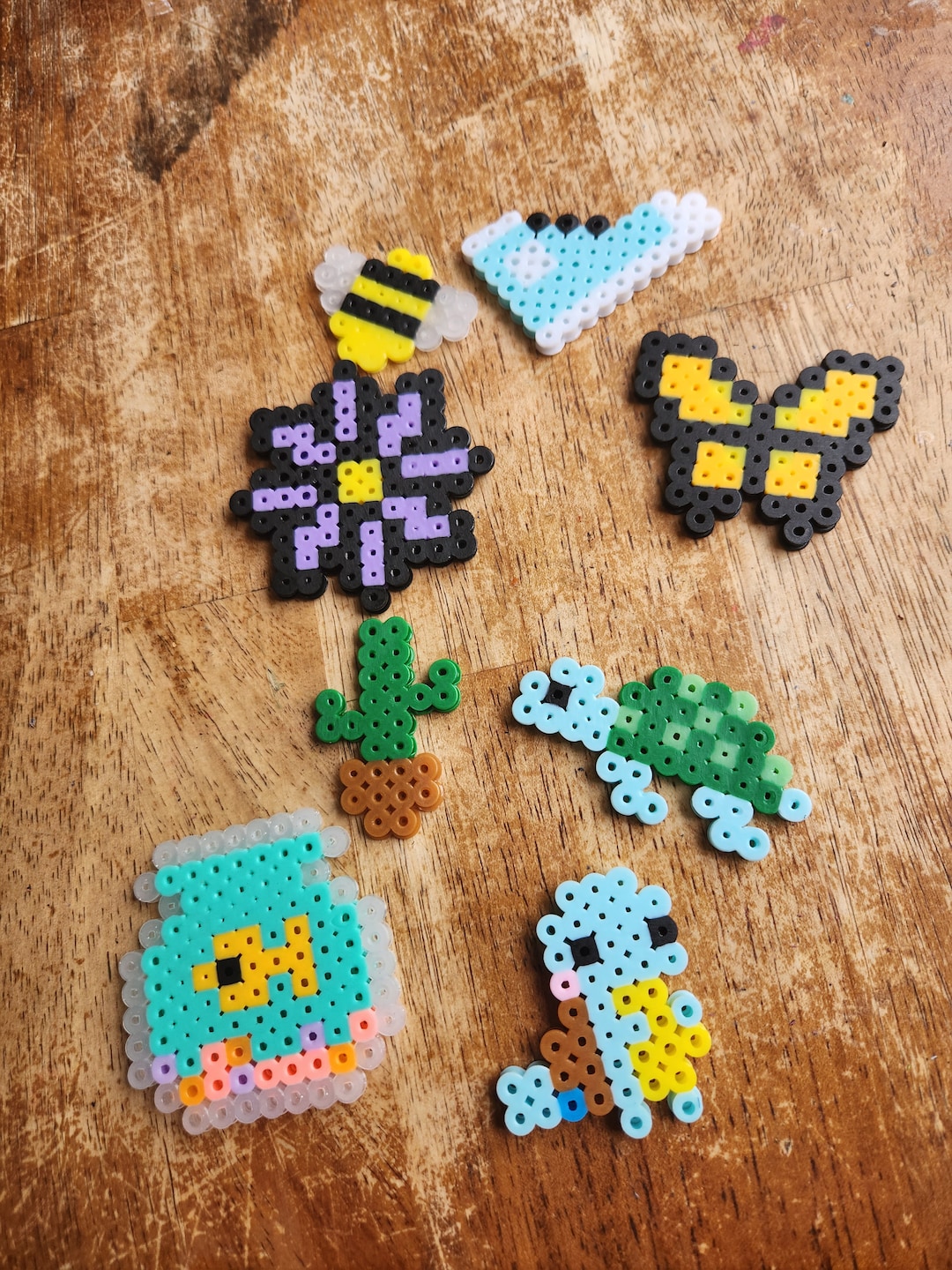 Mini Fuse Bead Charms - Etsy