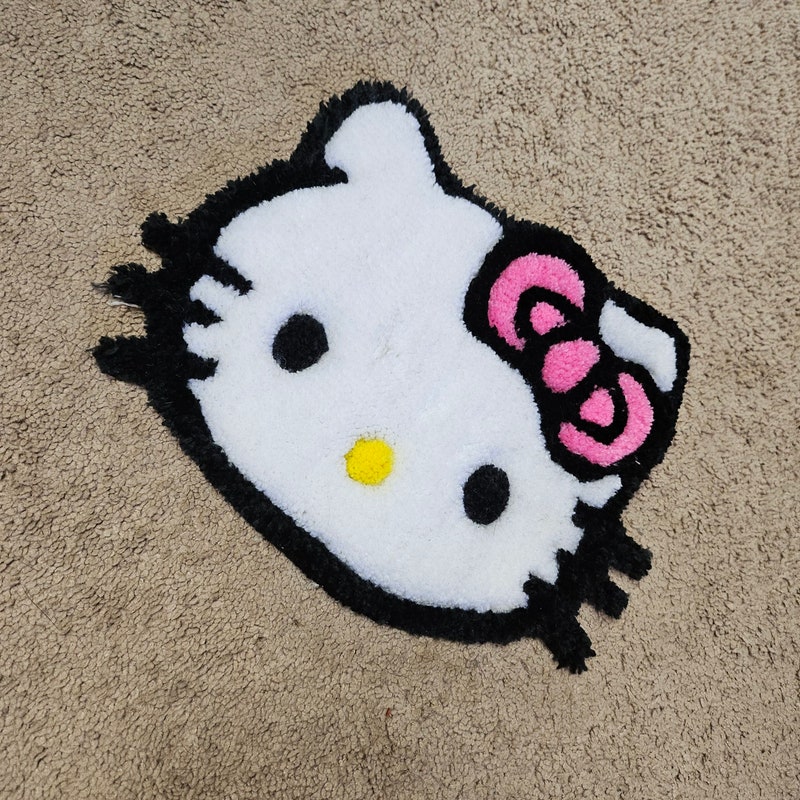 Hello Kittys Rug - Etsy