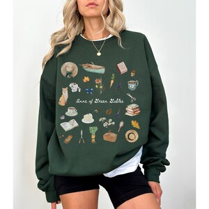 Anne With an E Sweatshirt Anne of Green Gables Gift Bookish Sweatshirt ...