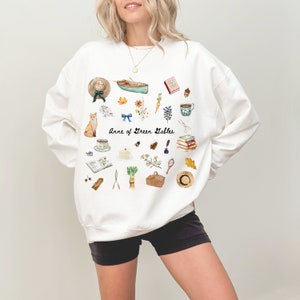 Anne With an E Sweatshirt Anne of Green Gables Gift Bookish Sweatshirt ...