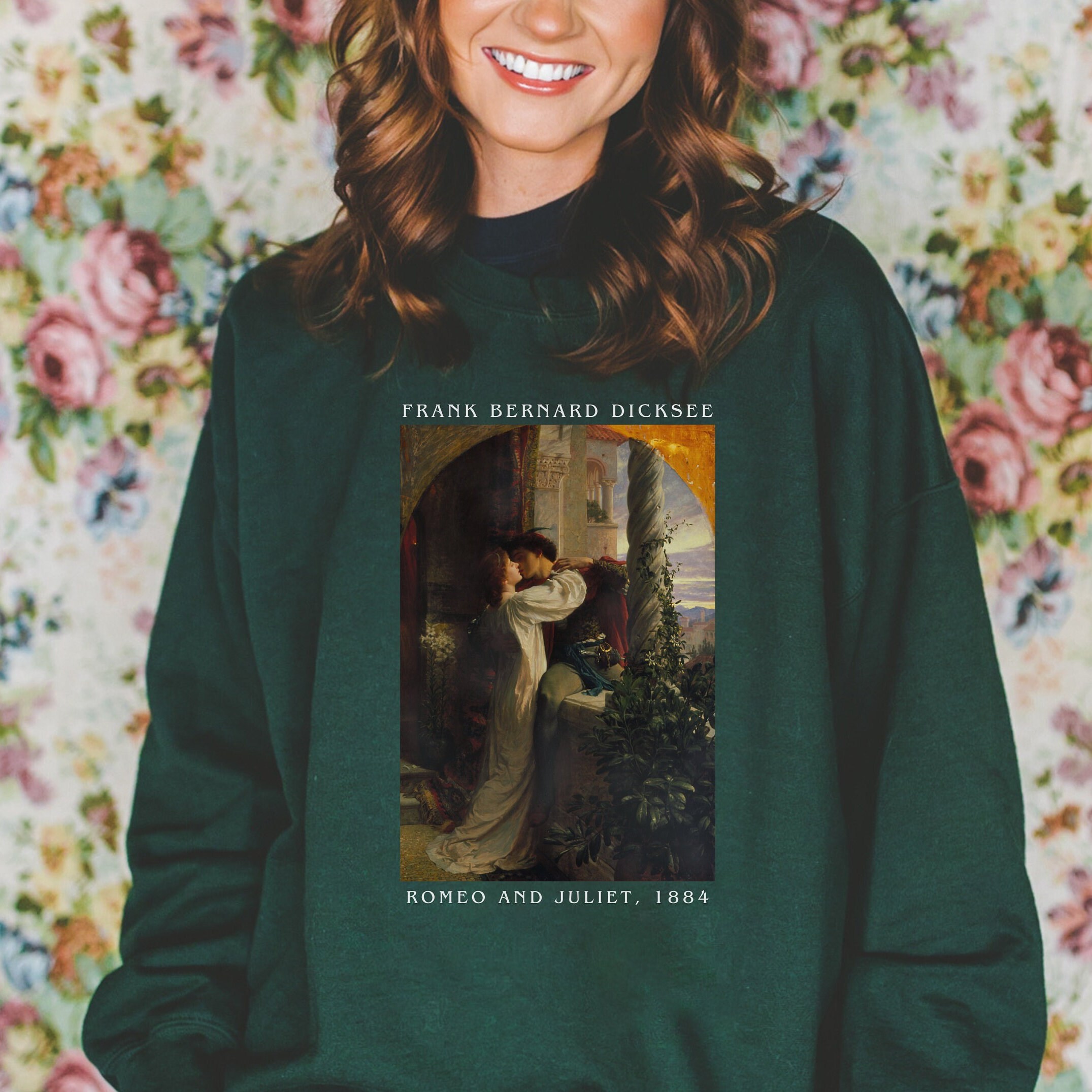 Frank Dicksee romeo and Juliet Sweatshirt Shakespeare Shirt Romanticism ...