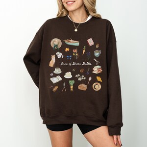 Anne With an E Sweatshirt Anne of Green Gables Gift Bookish Sweatshirt ...