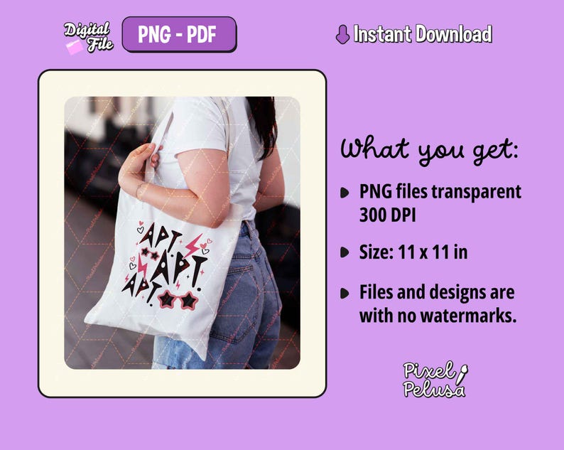 APATEU APATEU APT kpop png Clipart - Etsy México