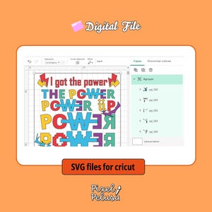 Power Svg | Kpop SVG | Kpop Decal | Kpop Files for Cricut - Etsy