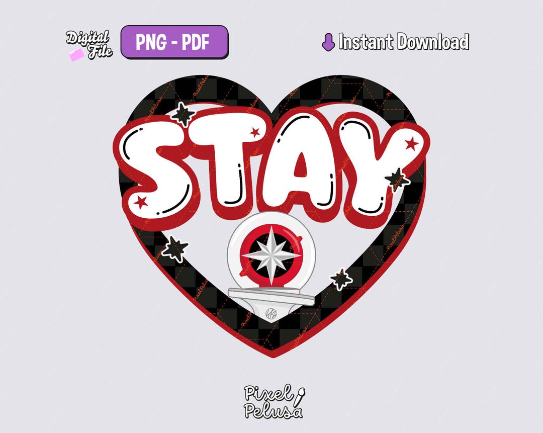 Lightstick Stay | Kpop PNG | Digital Kpop Stickers | Kpop Decal - Etsy
