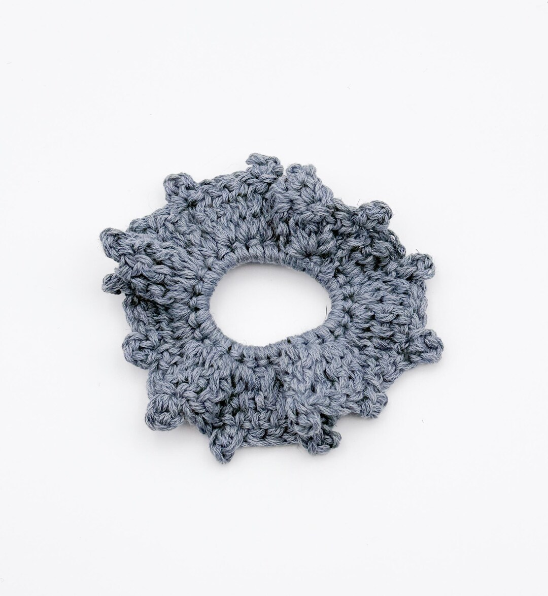 Steele Blue Scrunchie Design for Hair Lovers Who Crave a Playful Twist ...
