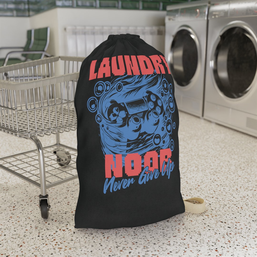 Laundry Noob Laundry Bag Video Game Controller Gamer Laundry Bag for ...