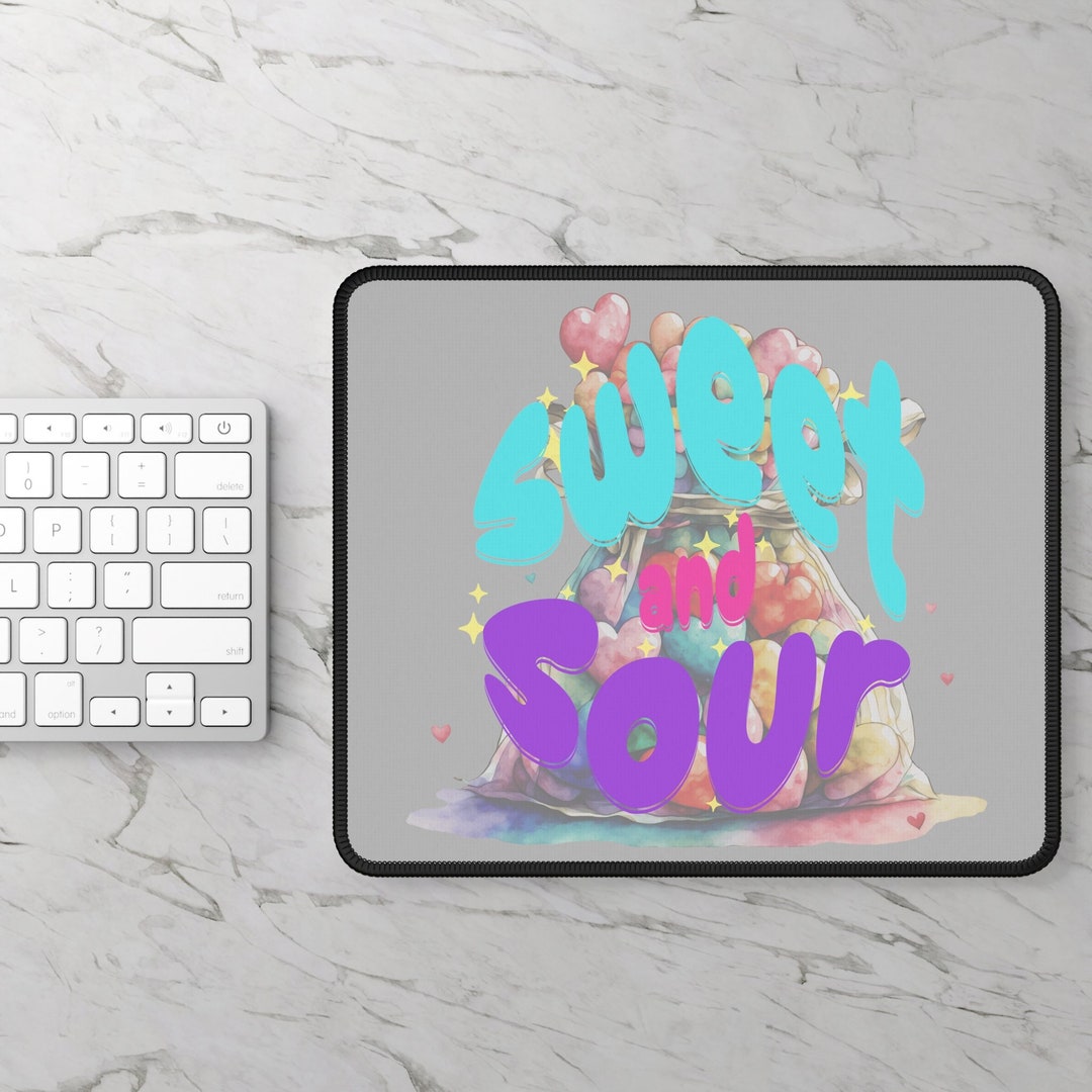 Sweet and Sour Candy Bag Gaming Mouse Pad Cute Candy Bag Mouse Pad Gift ...