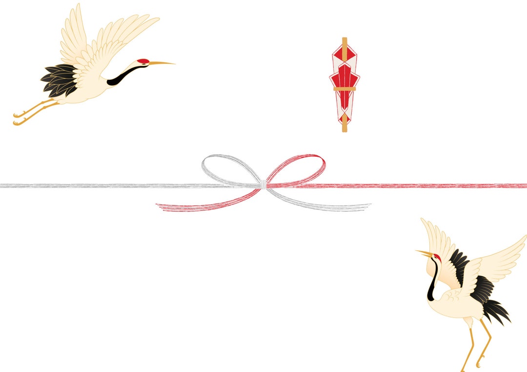 Japanese Gift Wrapping Paper Traditional Noshi (6) - Etsy