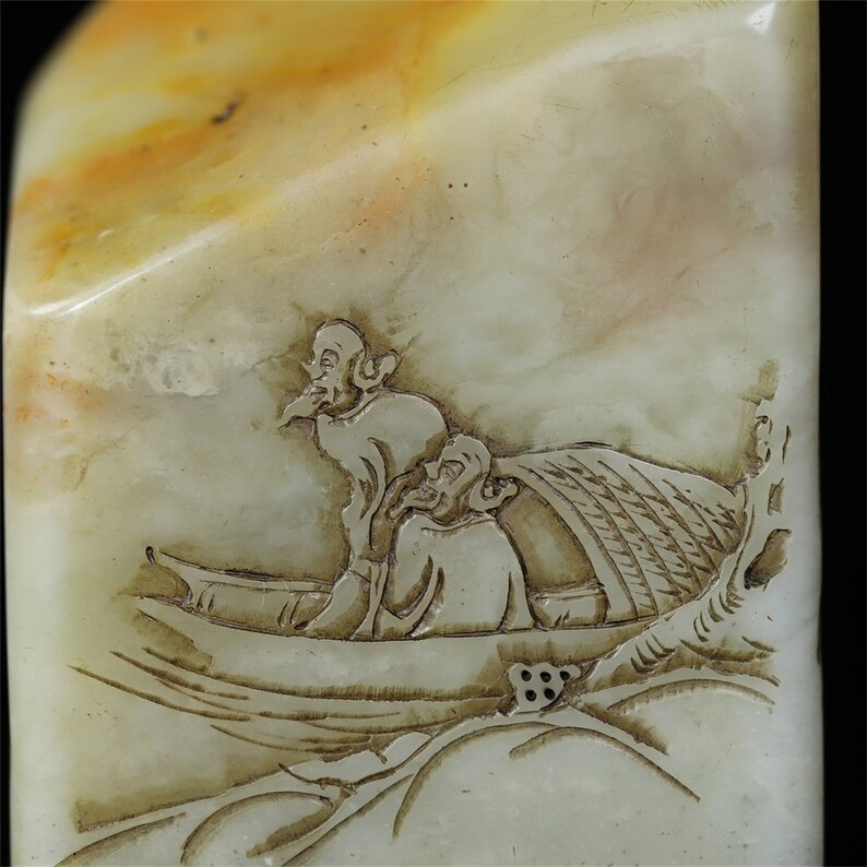Shoushan Stone Landscape Character Thin Meaning Seal - Etsy