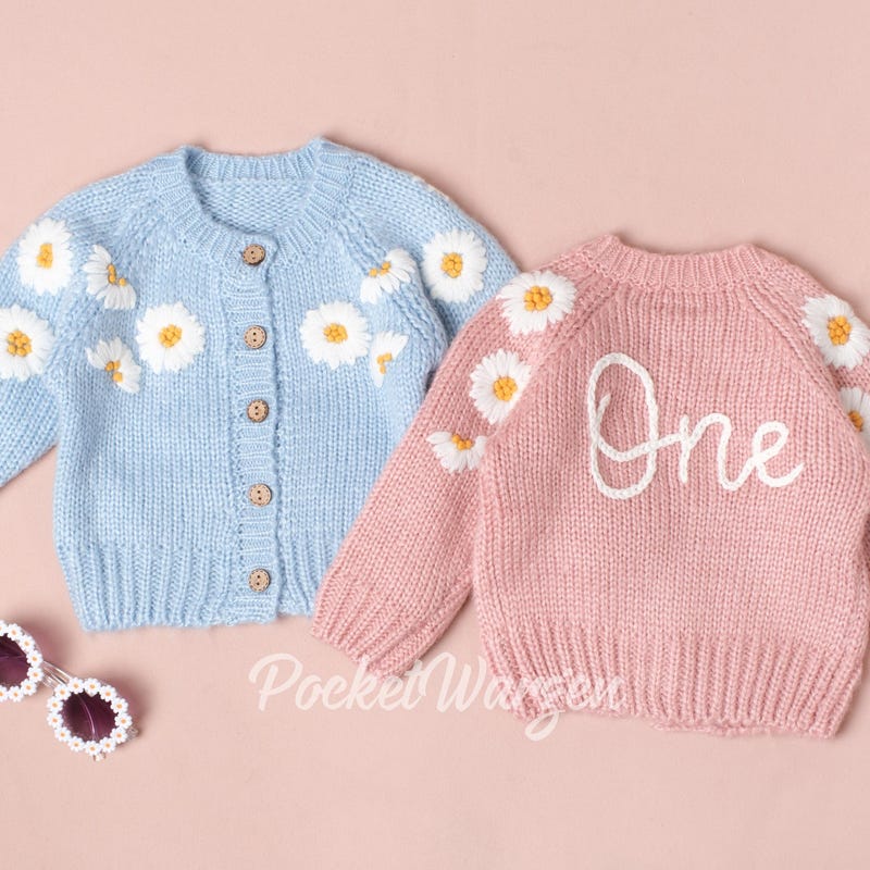 Flower Sweater - Etsy