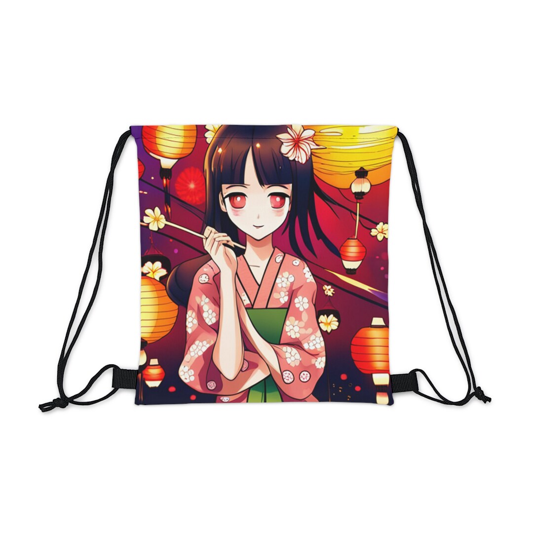 Kodomomuke Anime-style Outdoor Drawstring Bag Collection - Etsy