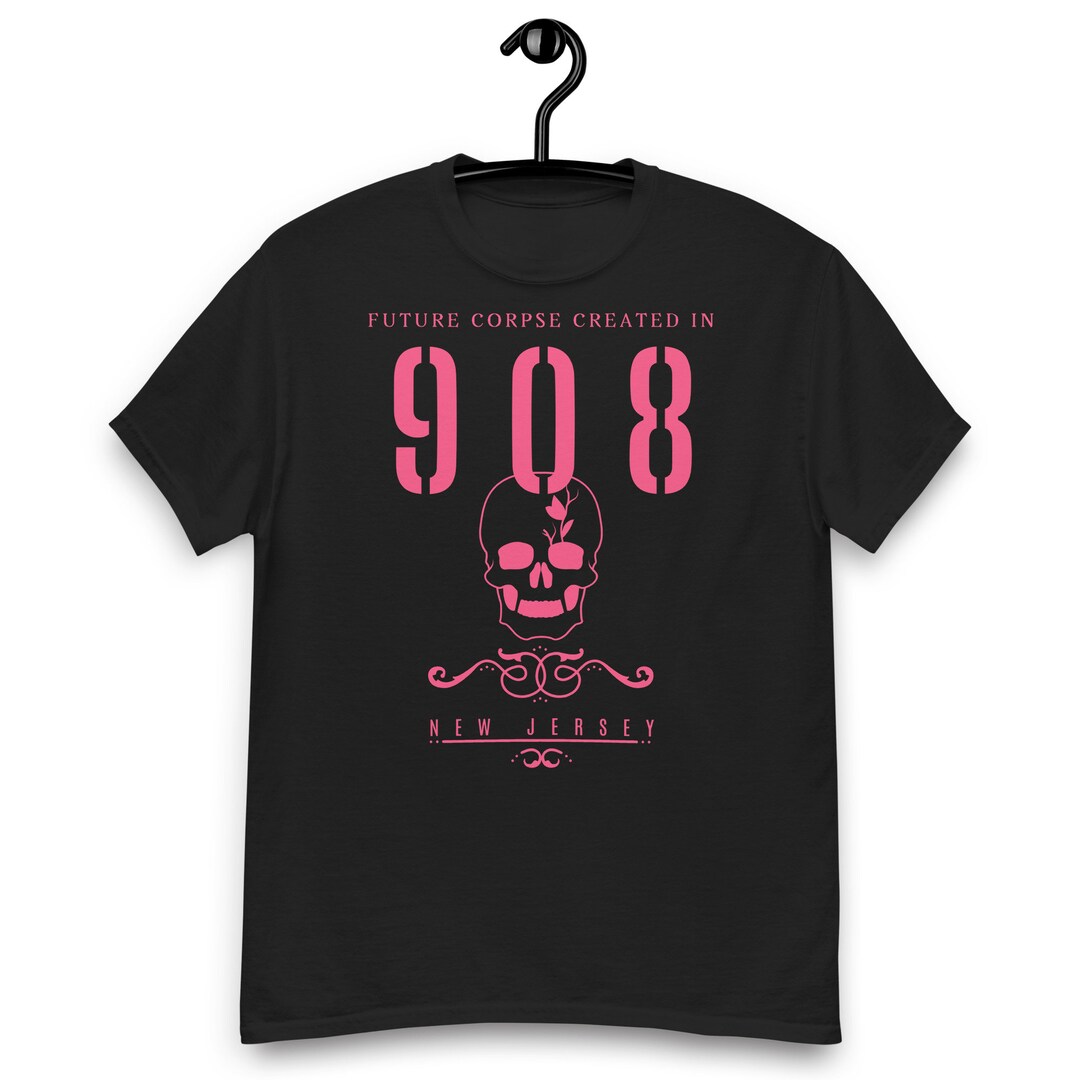 Future 908 NJ Corpse Tee (PINK FONT) - Etsy