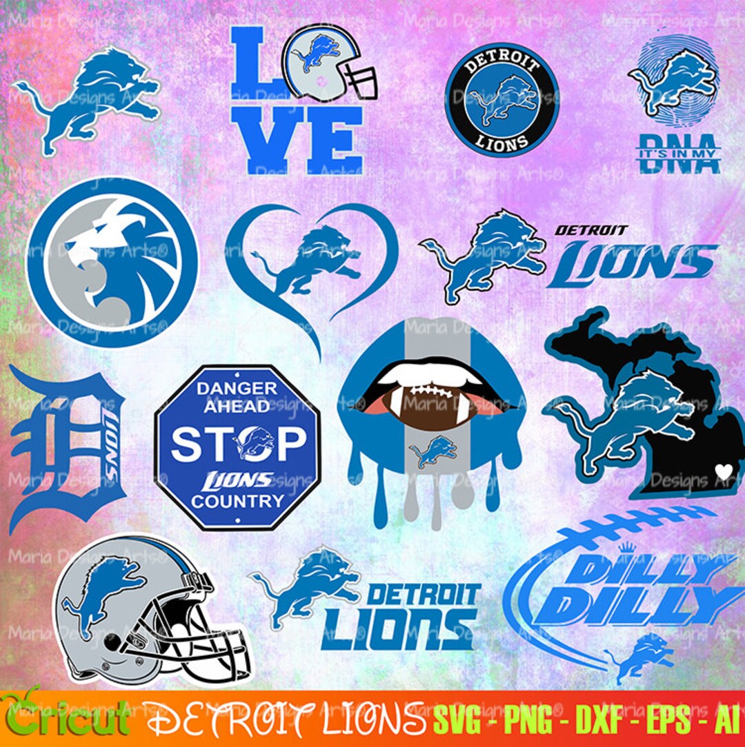 Lions Svg, Lions Png, Lions Bundle, Detroit Svg, Logo I Cup, Tshirt ...
