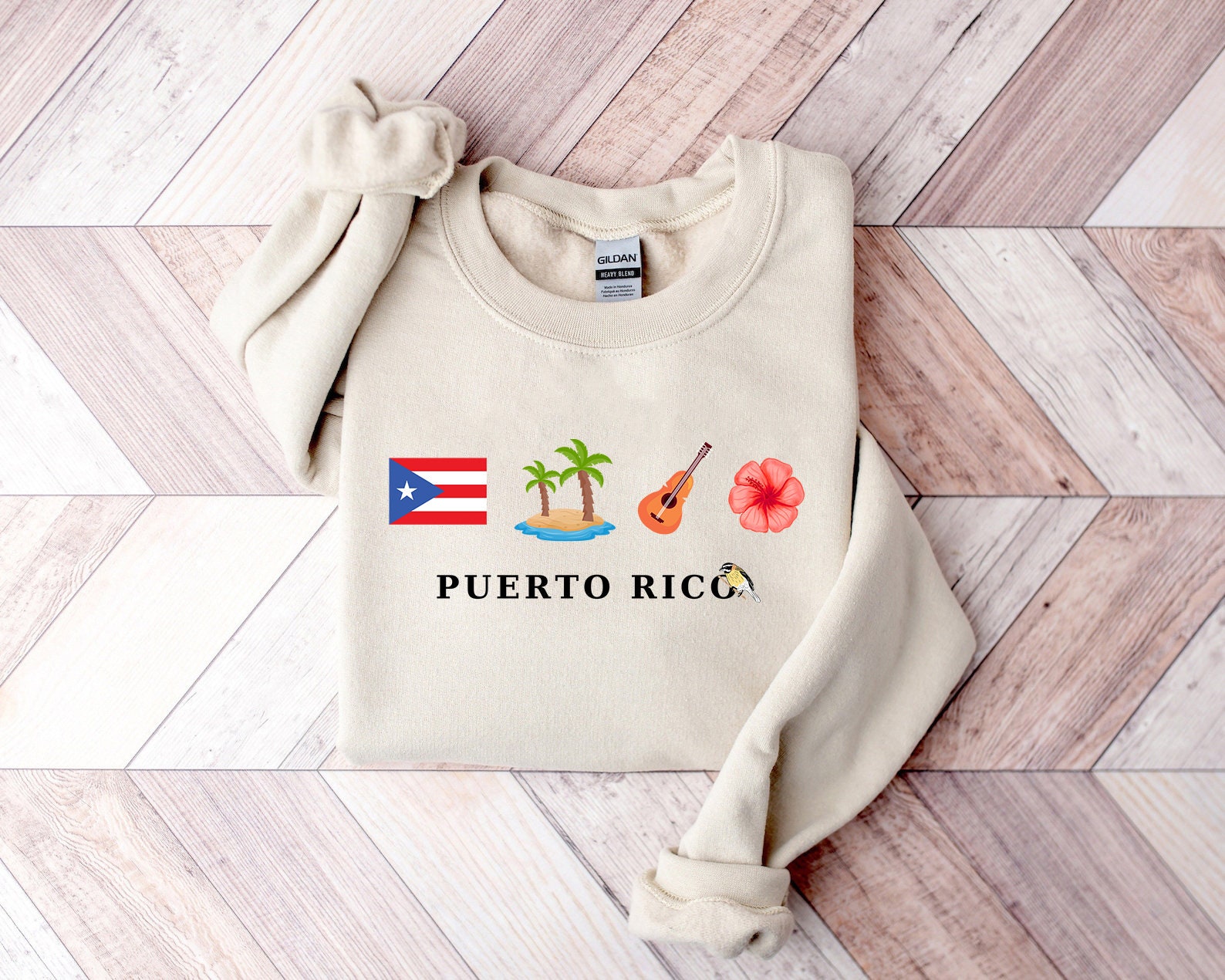 Puerto Rico Trendy Sweatshirt, Boricua, Taino, Puerto Rico Flag Shirt ...