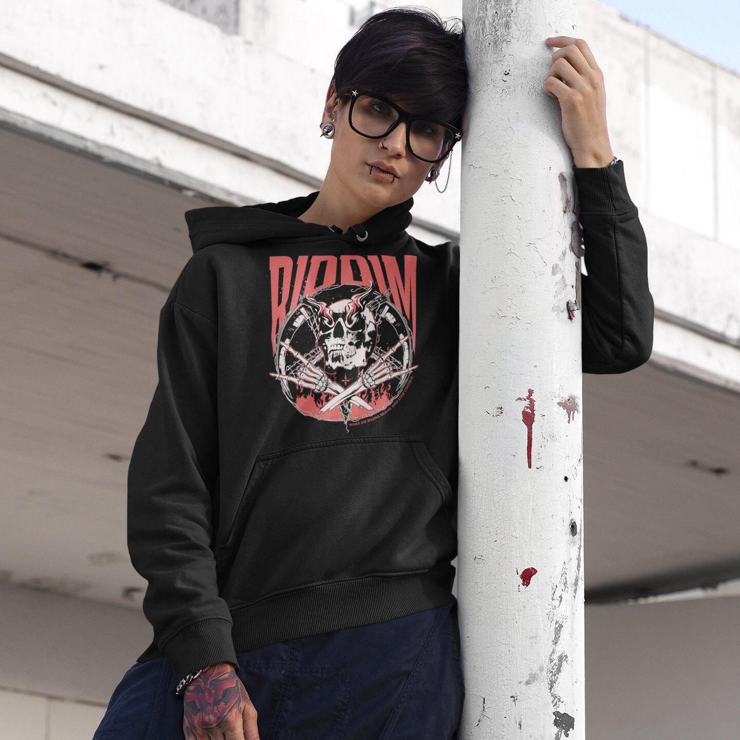 Riddim Dubstep Hoodie Festival Clothes Rave Clothing EDM Merch - Etsy