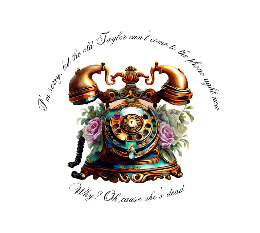 Taylor Swift TTPD Inspired Png Cut Files Original Clip Art Image ...