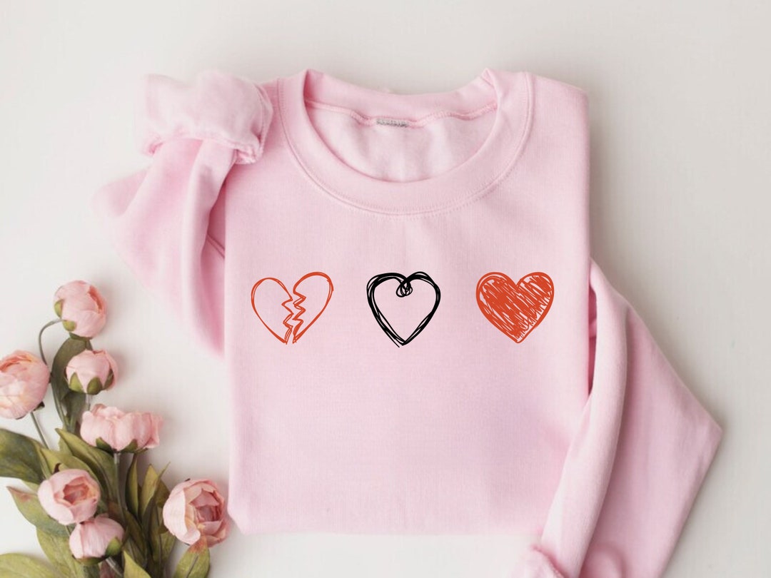 Love Sweatshirt Heart Breakup and Revive Shirt - Etsy