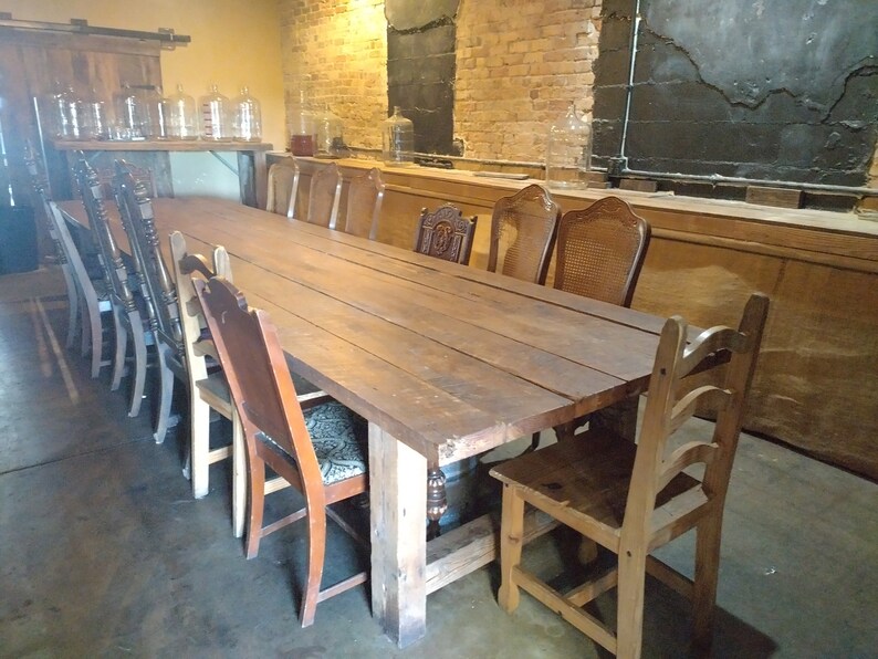 Rustic Farmhouse Table - Etsy