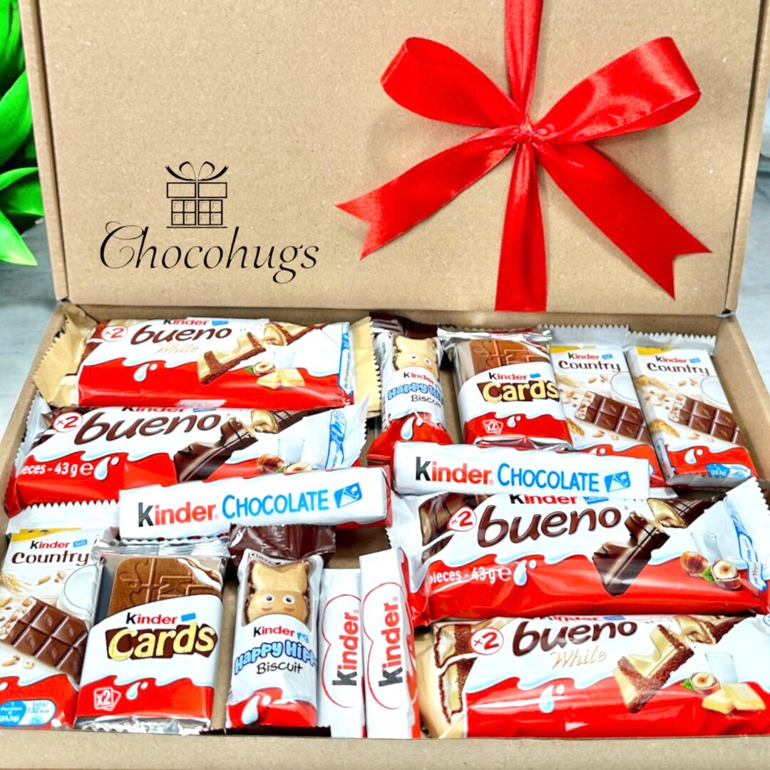 Kinder Bueno Chocolate Gift Hamper Box Kinder Treat Box Special Gift ...