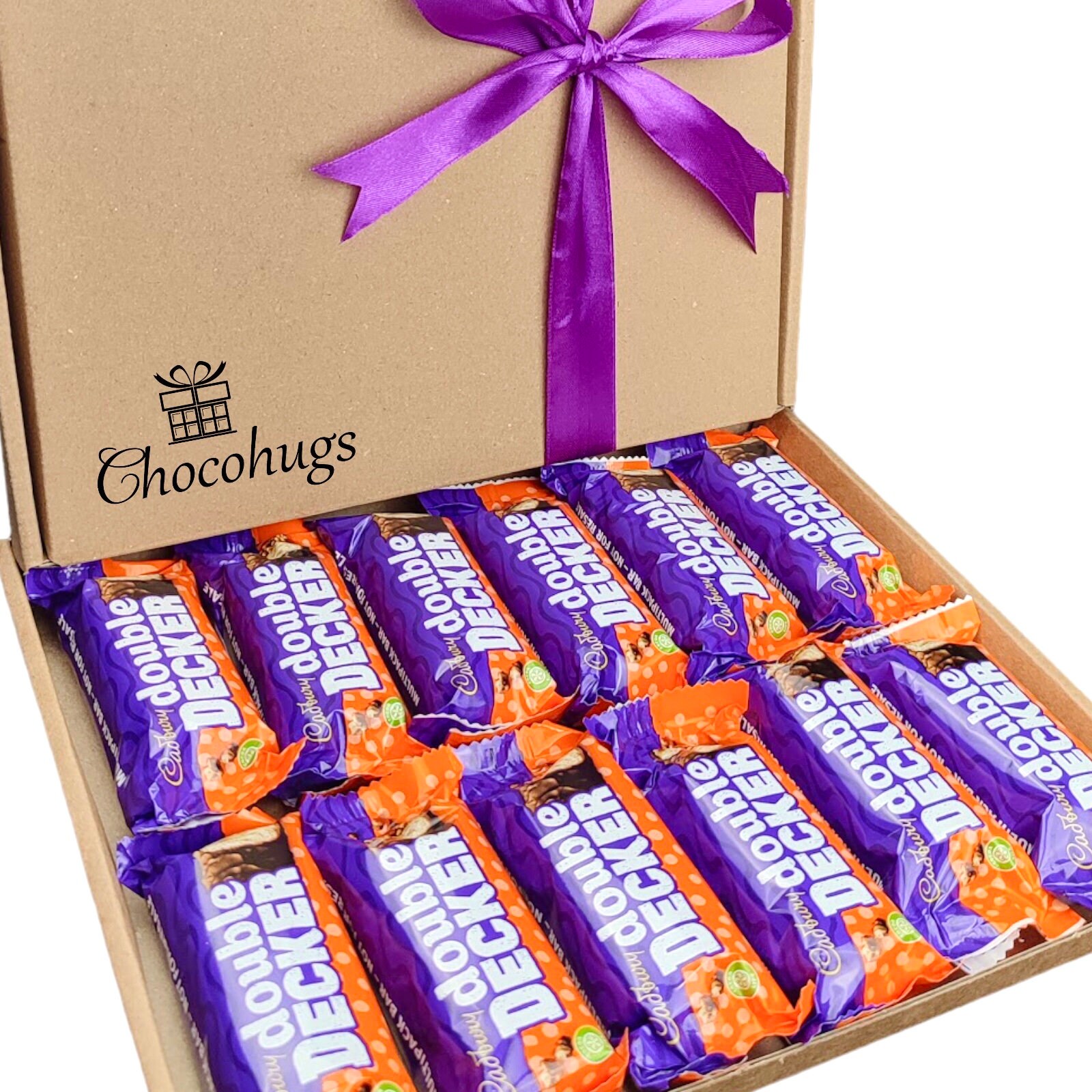 Cadbury Double Decker Chocolate Bar Caja de regalo / Cesta de - Etsy México