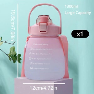 Aesthetic Water Jug - Easy to Carry - Time Stamps - Perfect for Busy ...