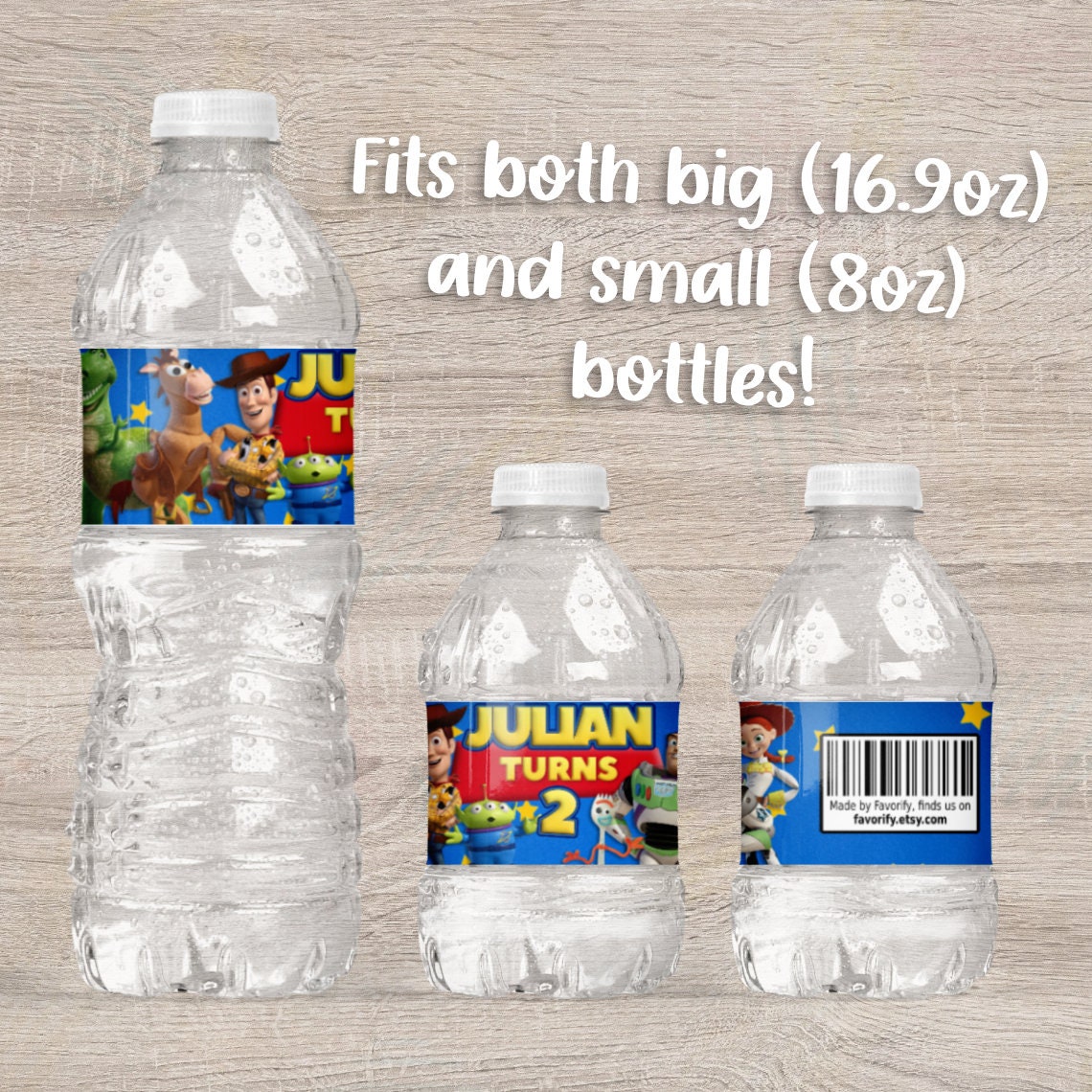 Toy Story Water Bottle Label - Toy Story Party - Woody - Buzz Lightyear ...