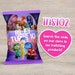 Inside Out Chip Bags Wrapper - Intensamente - Inside Out Party - Inside ...