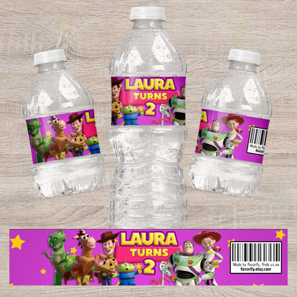 Toy Story Water Bottle Label - Toy Story Party - Woody - Buzz Lightyear ...