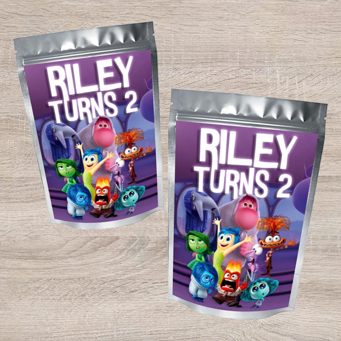 Inside Out Juice Pouch Labels Intensamente Inside Out Party Rice Treats ...