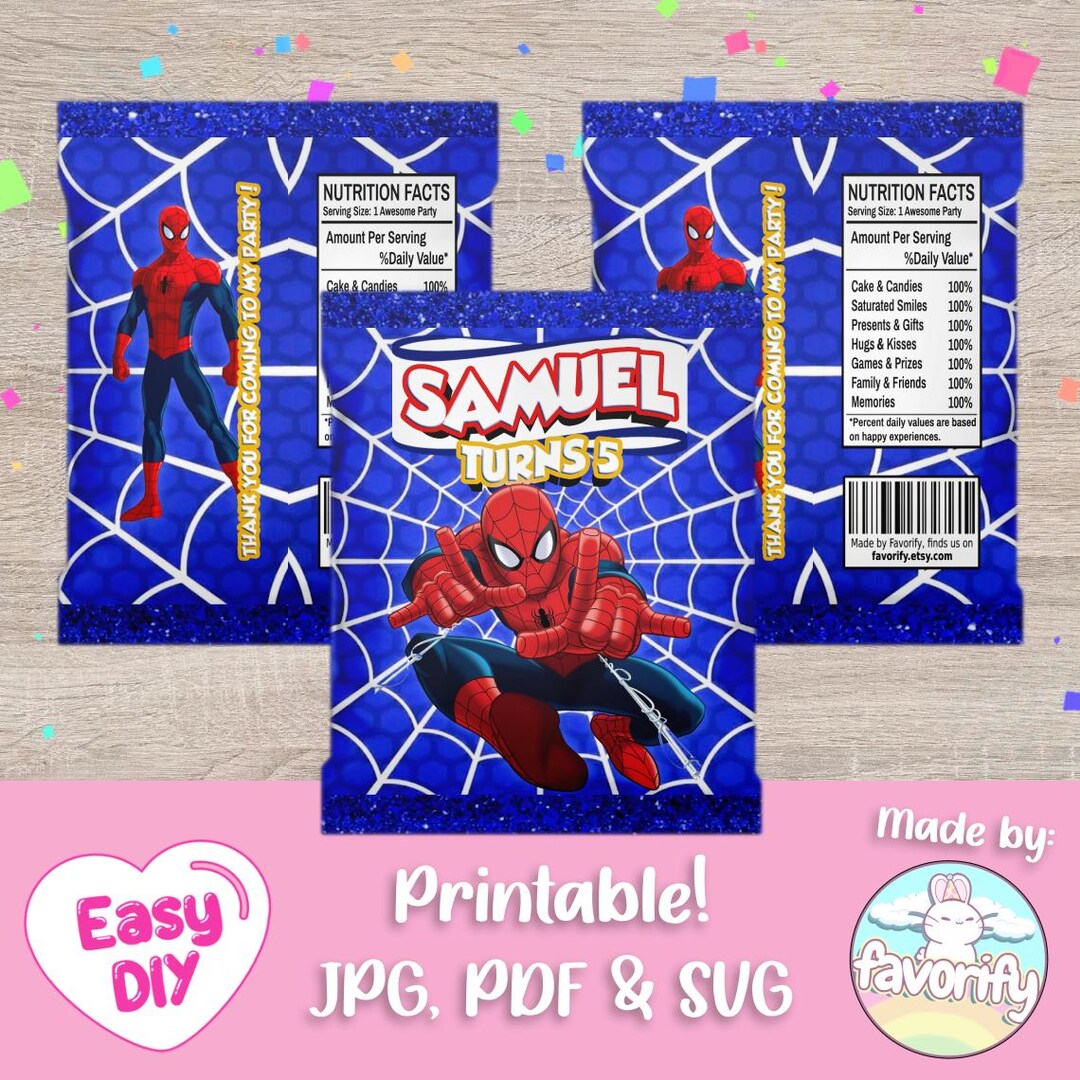 Spiderman Fruit Snacks Wrapper - Spidey - Spider Man - Gummies - Welch ...