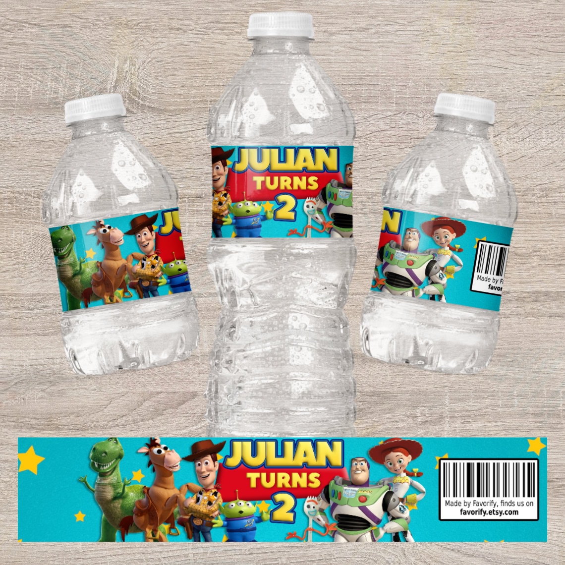 Toy Story Water Bottle Label - Toy Story Party - Woody - Buzz Lightyear ...