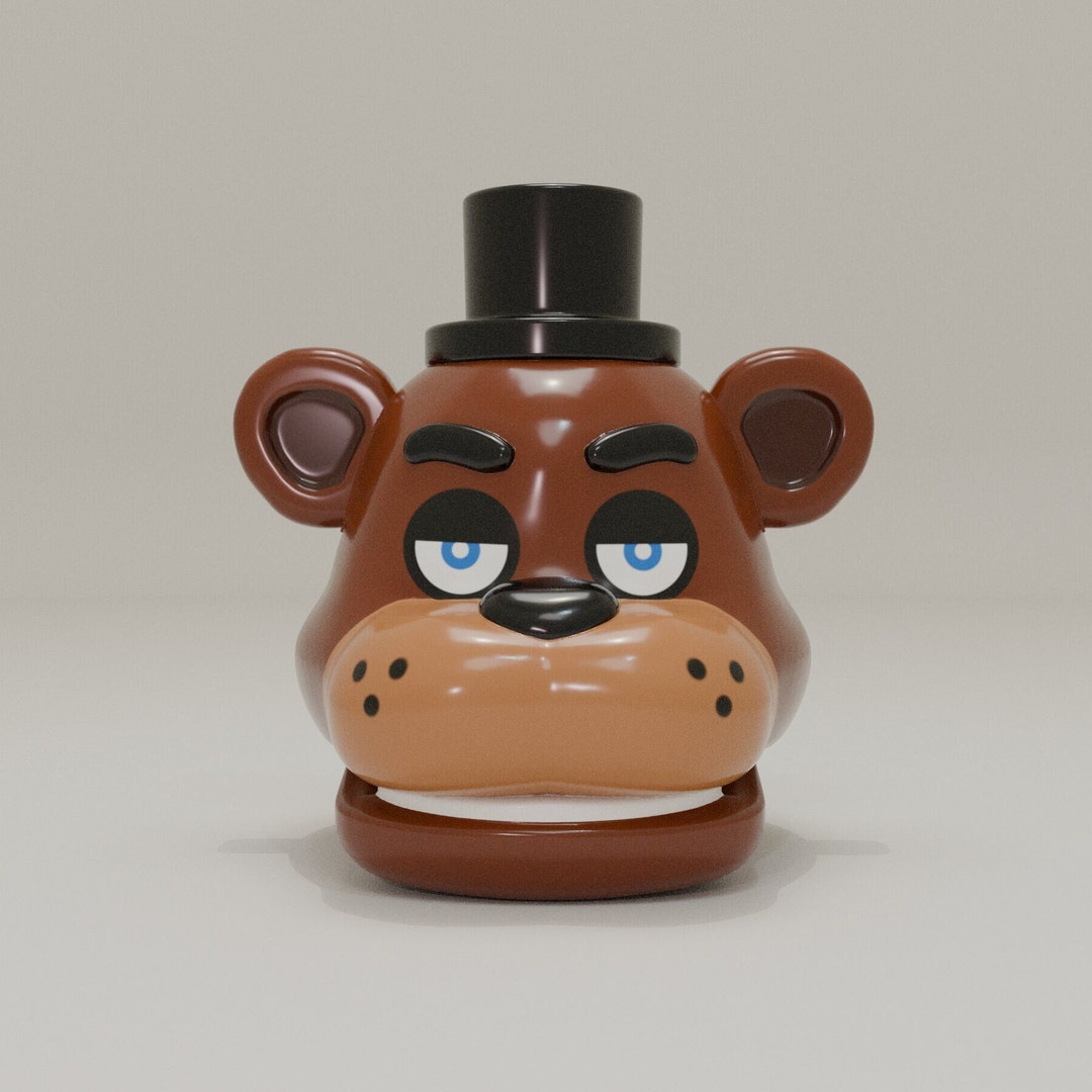 Freddy Custom Minifig Heads Unpainted - Etsy