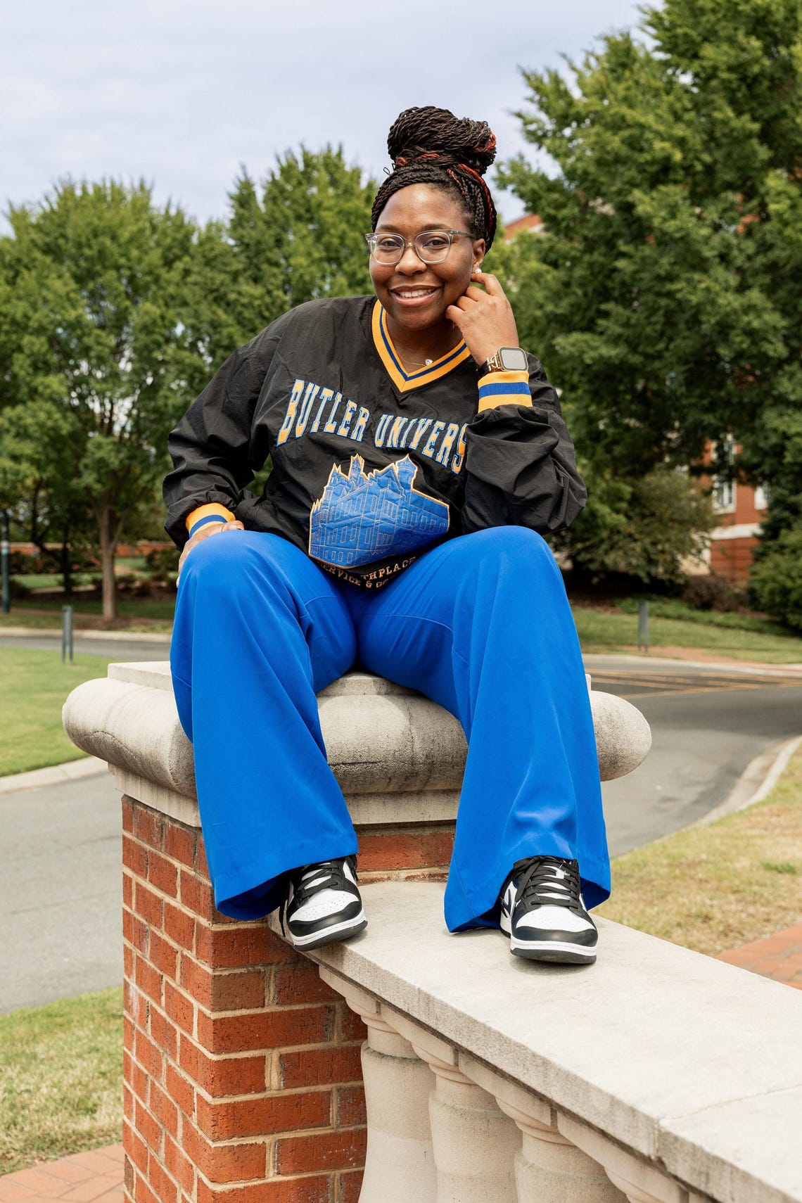 Butler University Pullover - Black/blue - Etsy