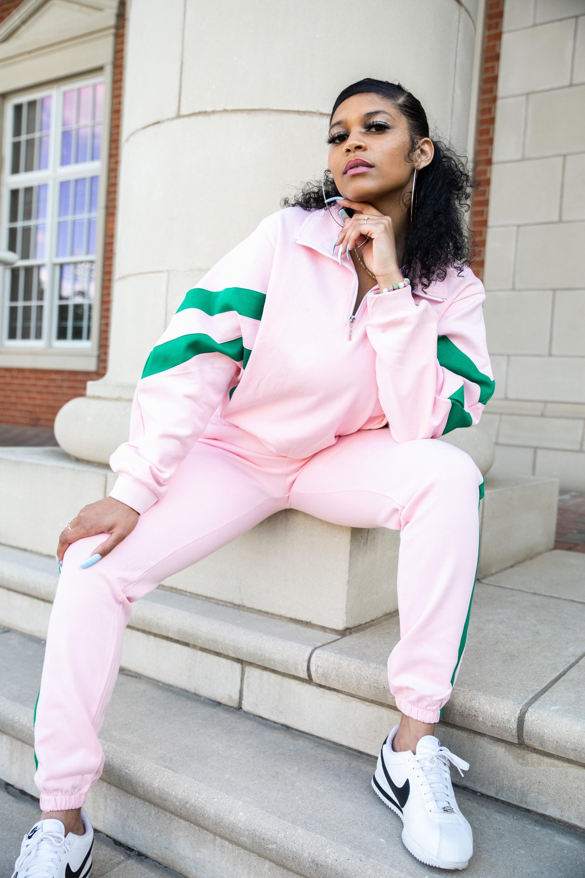 Pretty Girl Tracksuit - Pink - Etsy