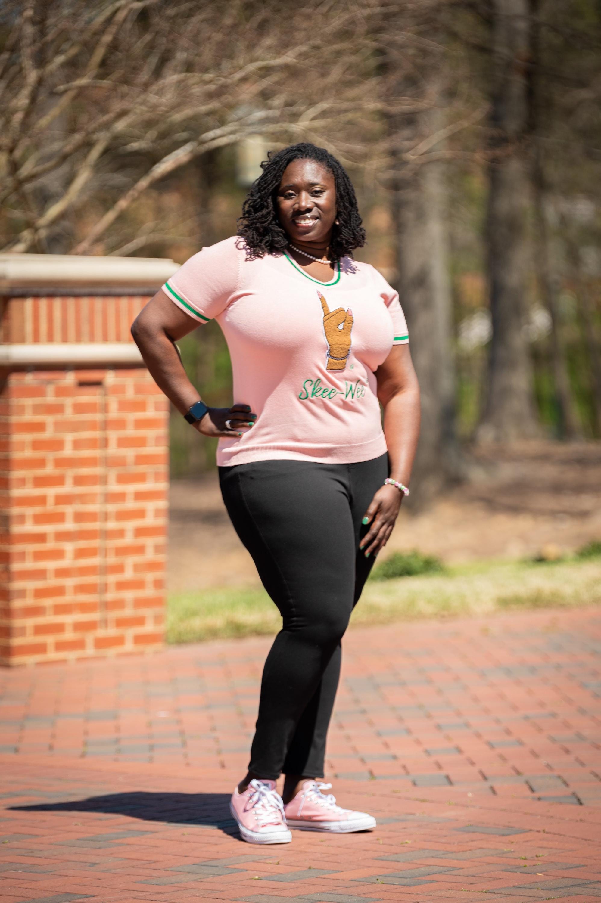 Skee-wee V-neck - Pink - Etsy