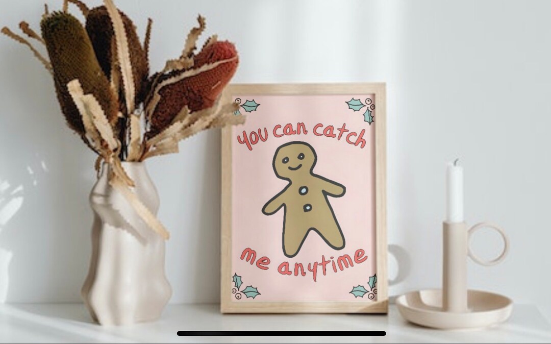 Cute Christmas Wall Art. Holiday Wall Decor Multipack. - Etsy