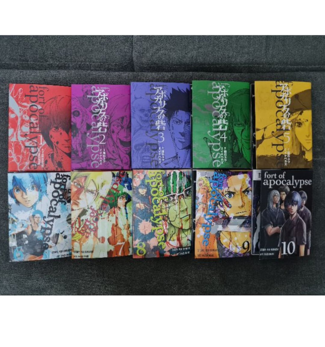 Fort of Apocalypse English Manga Volume 1-10END Full Set - Etsy
