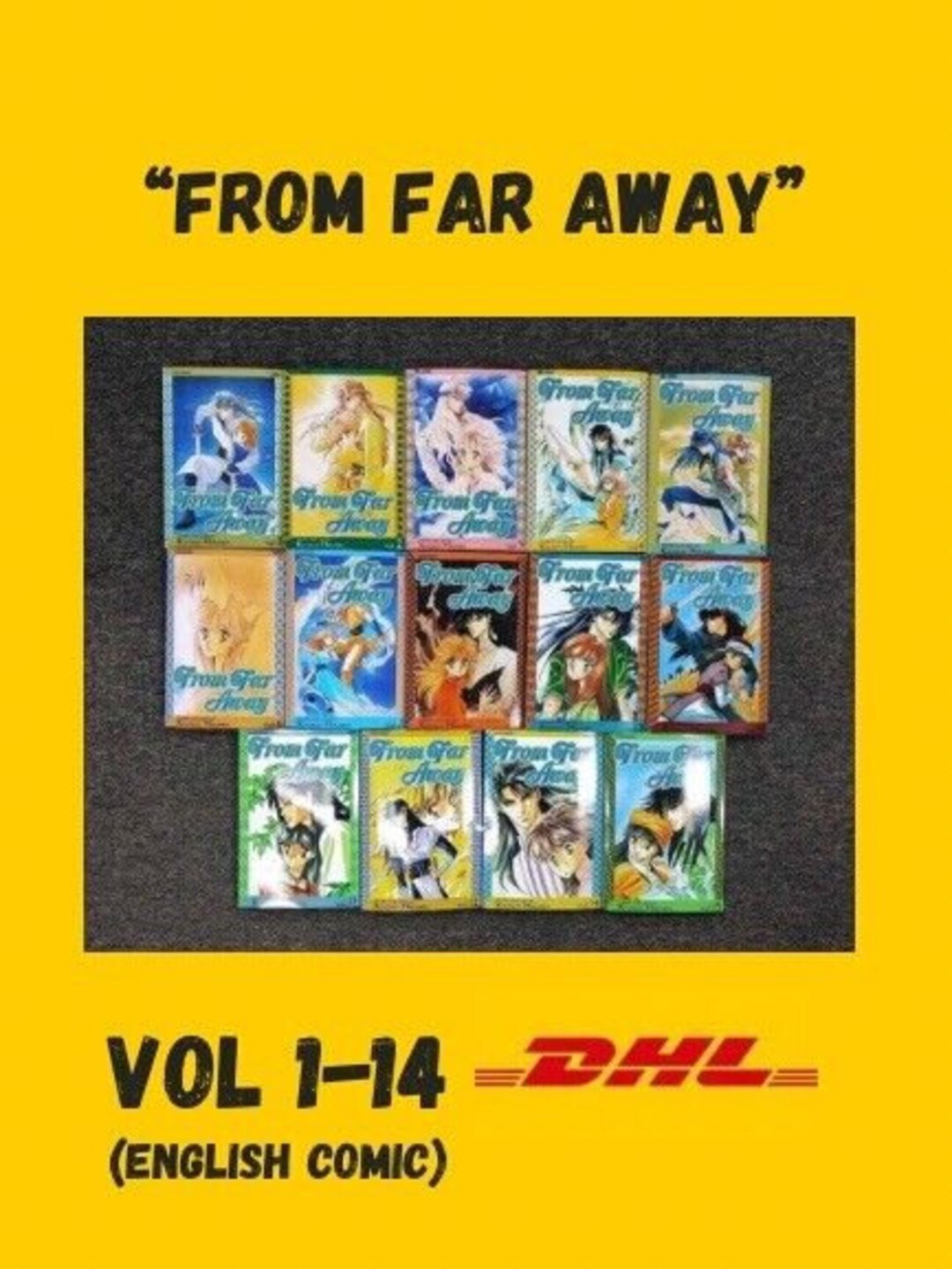 From Far Away Manga by Kyoko Hikawa Volume 1-14 English - Etsy