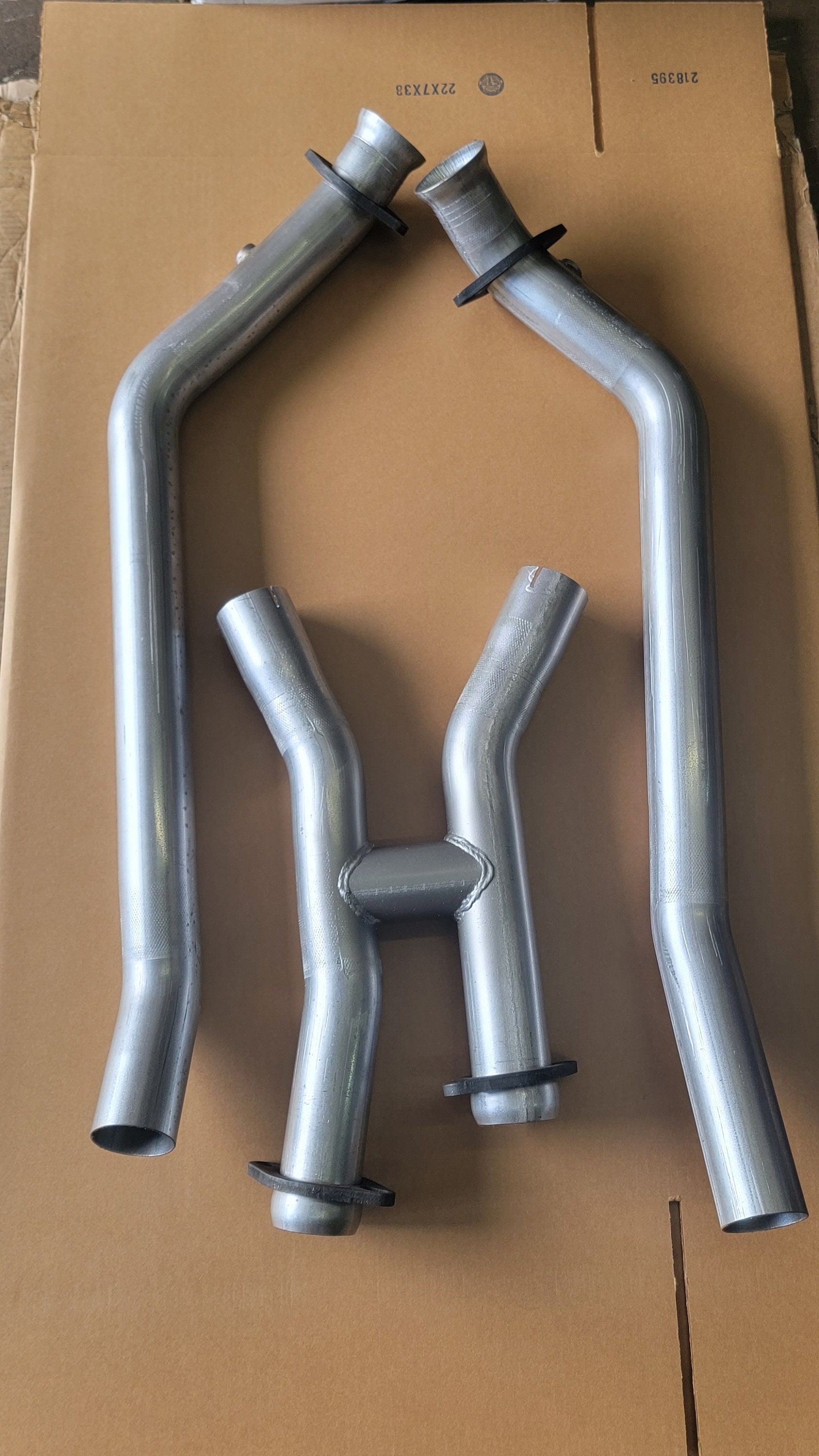 Off Road H Pipe for 1986-1995 Mustang. - Etsy