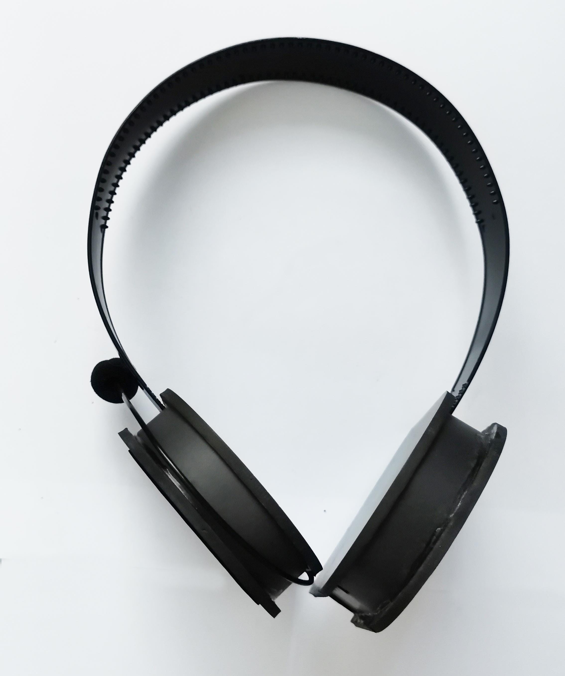 Hatsune Miku Black Cosplay Costume Accessory Headdress Headphone PVC ...