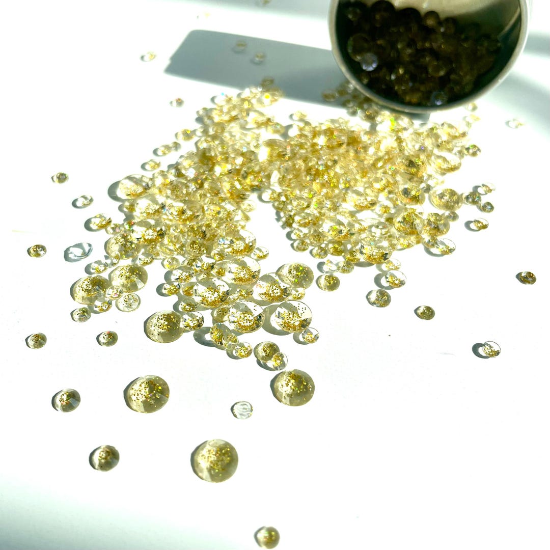 Gold Diamond Gem Mix Large - Etsy