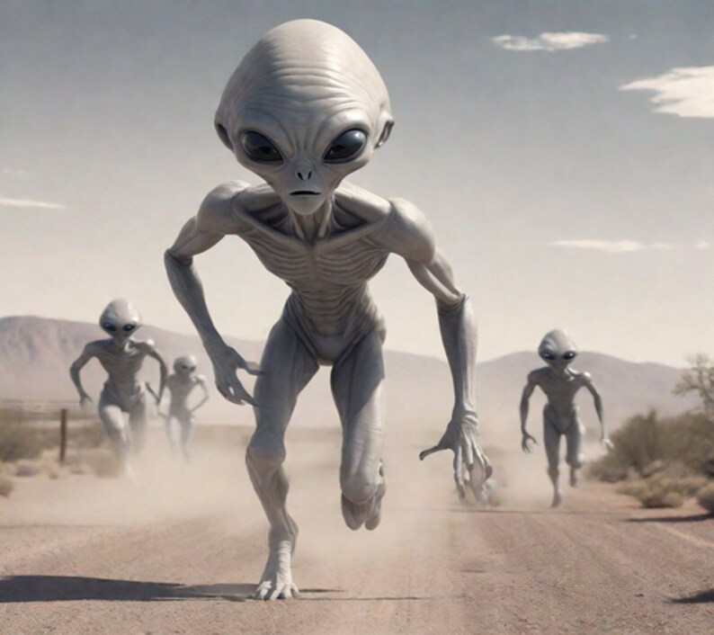 Grey Aliens / Extraterrestrials - Etsy